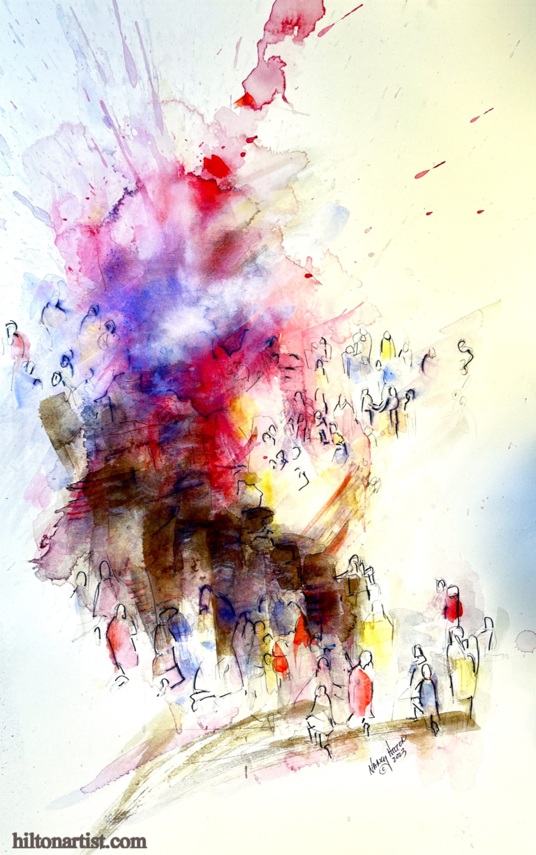 Mountain of the Lord - Nancy Goldberg Hilton Art